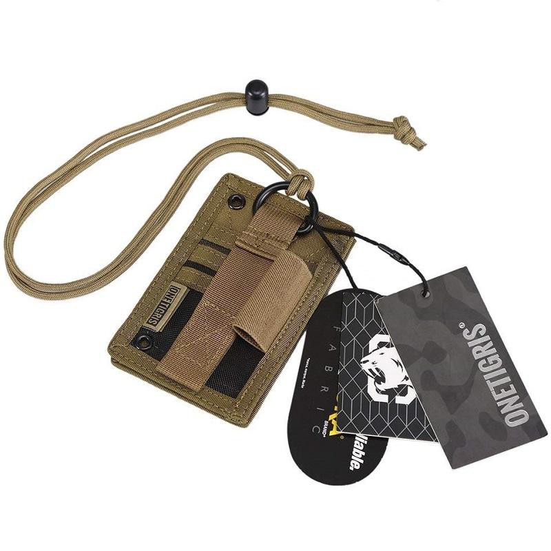 ONE TIGRIS SHOT PUT ID CARD HOLDER - COYOTE BROWN | Shopee Malaysia