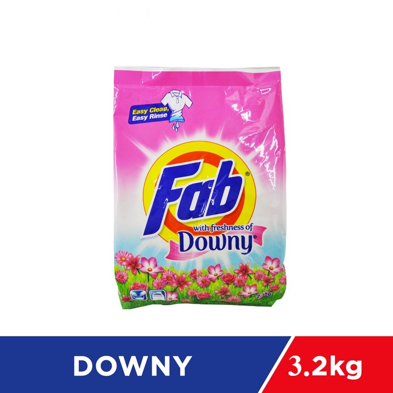 FAB Powder Downy 3.2kg sabun baju | Shopee Malaysia