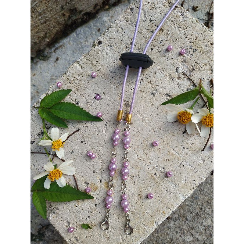 2in1 hijab Mask Connector, Mask strap With stopper, 2in1 Mask strap ...