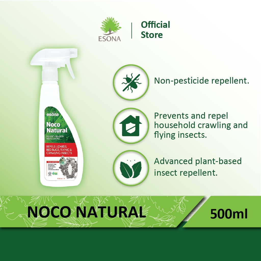 ESONA Noco Natural Natural Insect Repellent Spray 天然除虫剂 (500ml ...