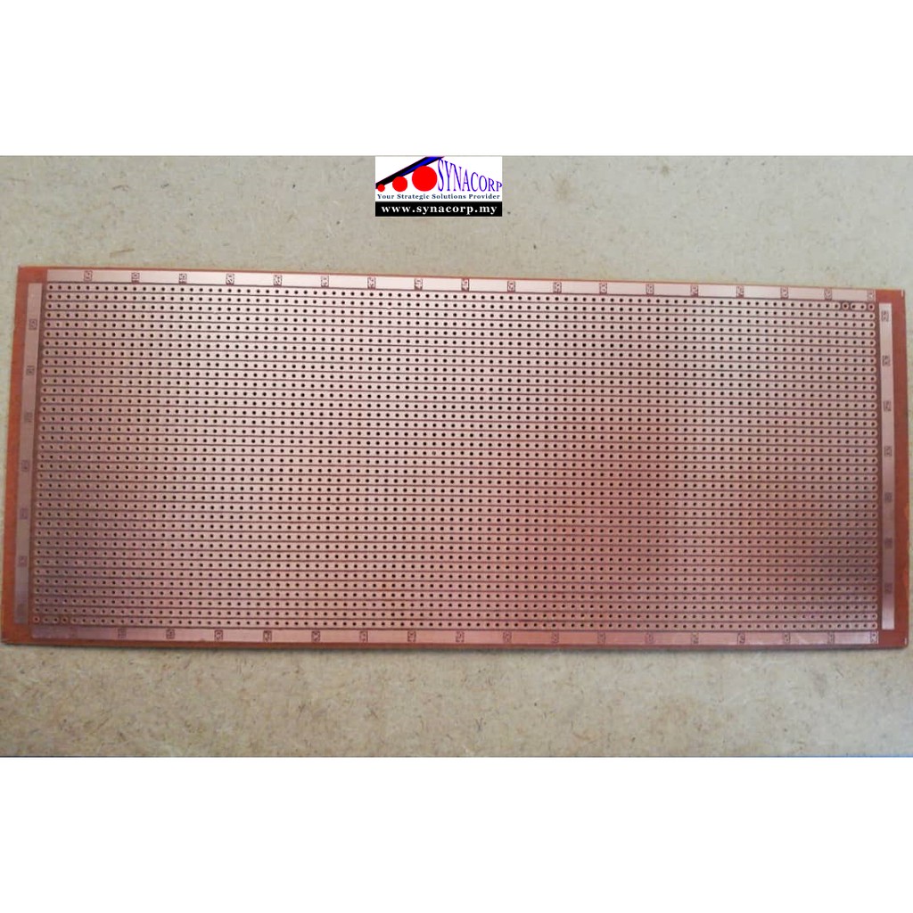 Strip Board Stripboard Vero PCB Board 60x150 95x245 mm | Shopee Malaysia