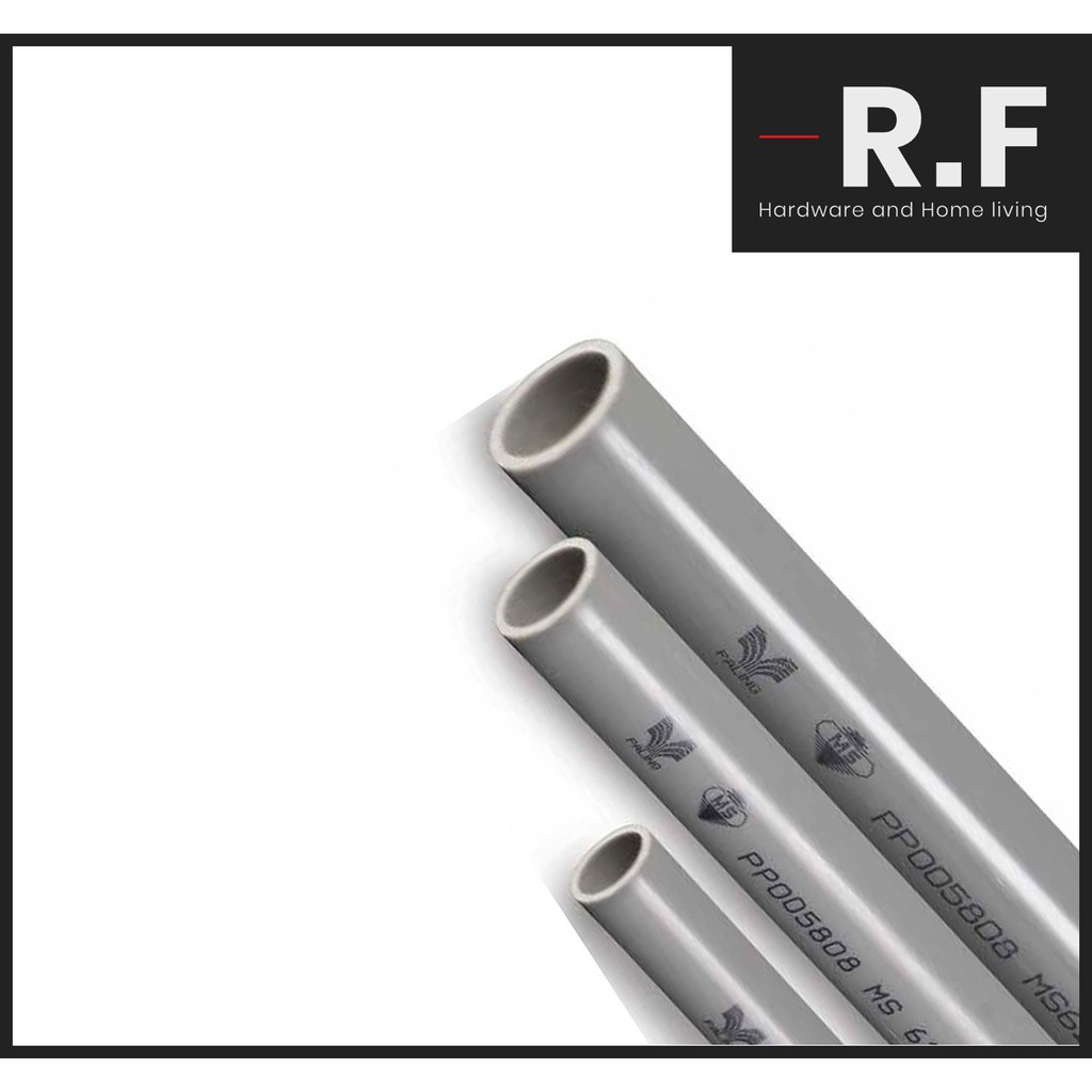 PVC PIPE CLASS 7, 3 FT ( 3 KAKI ) x 1/2''(15mm) 3/4''(20mm) 1''(25mm) | Shopee Malaysia