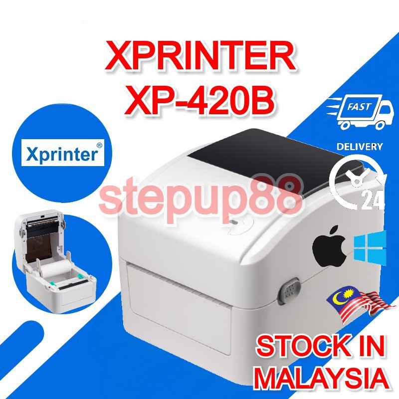 A6 Thermal Printer Waybill Barcode Shipping Label Consignment Note Printer - Xprinter / XP-420B ...