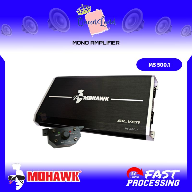 MOHAWK SILVER SERIES Monoblock Amplifier ( Mono Amplifier ) 1 Ohm ...