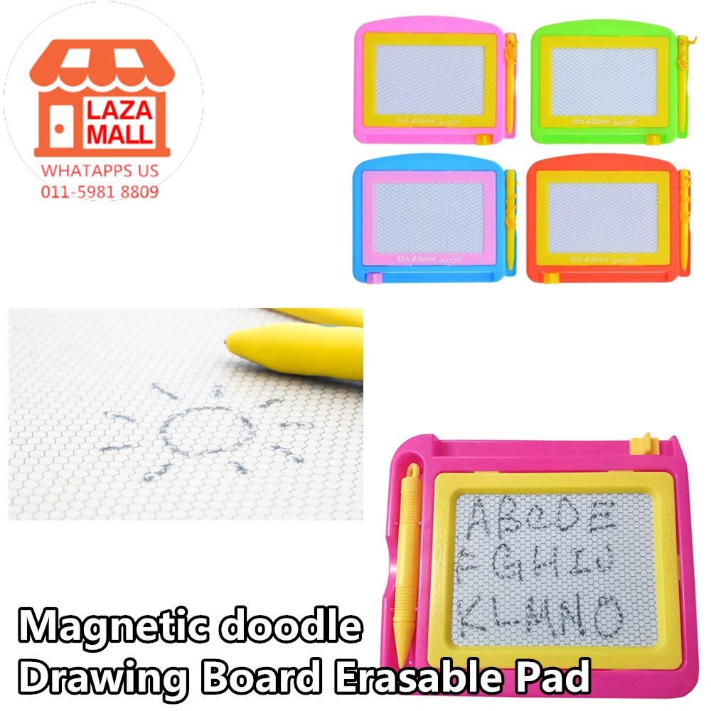 MAGIC Drawing Board Erasable Pad Sketch Child Kid Toy Magnetic doodle ...