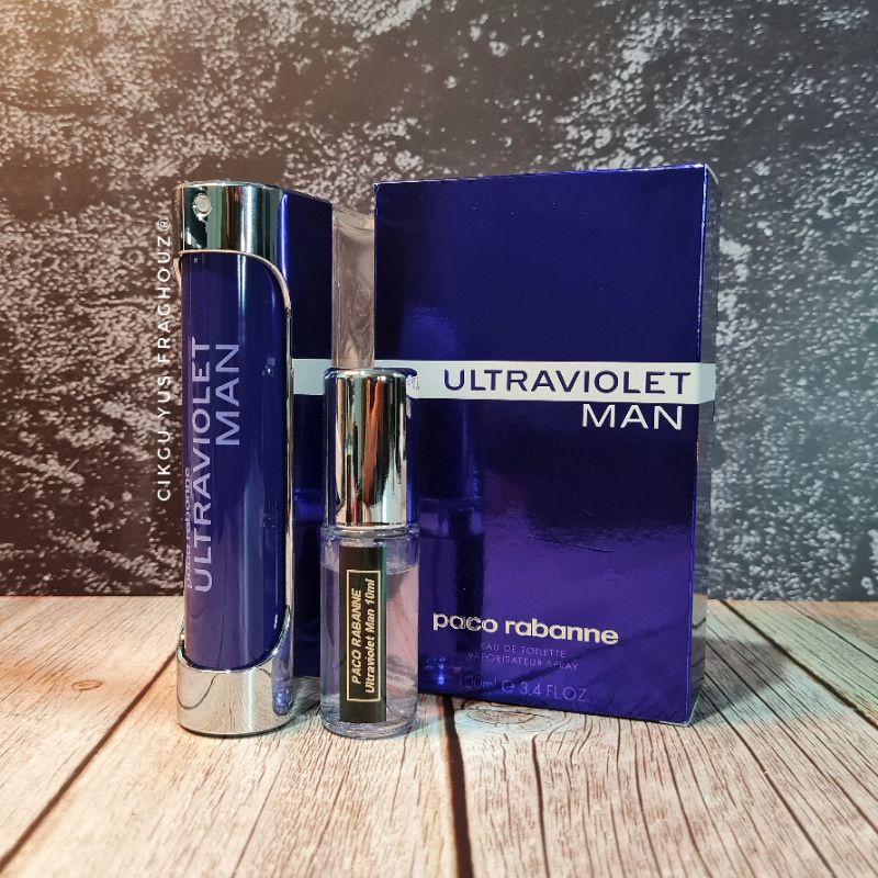 Paco Rabanne Ultraviolet EDT Perfume Lelaki (Decant) ®💯% Original 3ml ...