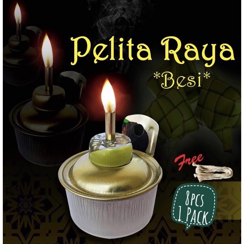 (Ready stock) 8pcs/pack Pelita tin+sumbur 4pcs | Shopee Malaysia