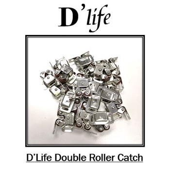 D'Life Double Roller Catch Cupboard Cabinet Door Latch Cabinet Door ...