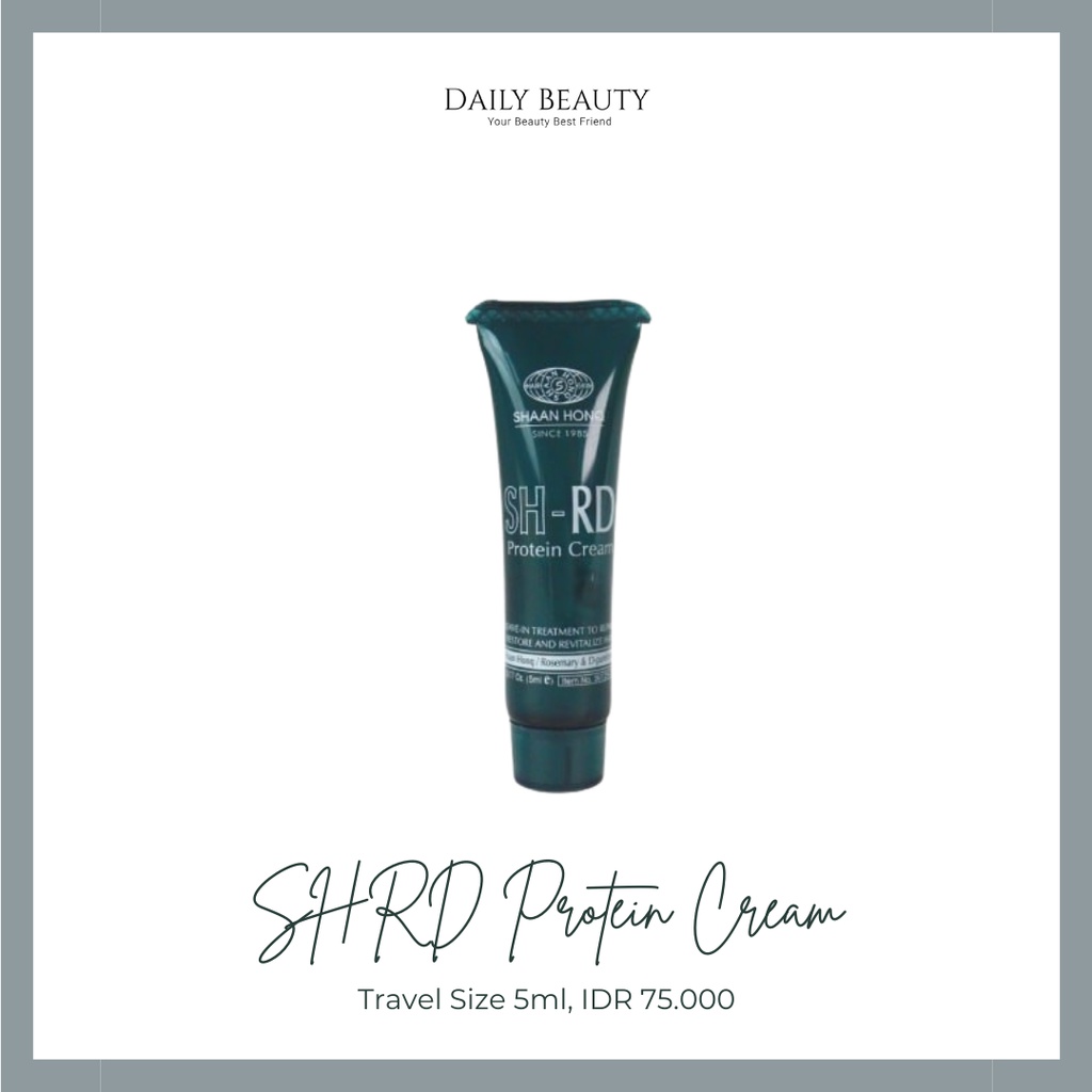 Shrd Protein Hair Cream (5ml size travel) | Shopee Malaysia