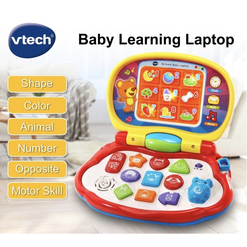 Vtech Baby Laptop Early Learning Electronic Toys (100% Genuine Products ...