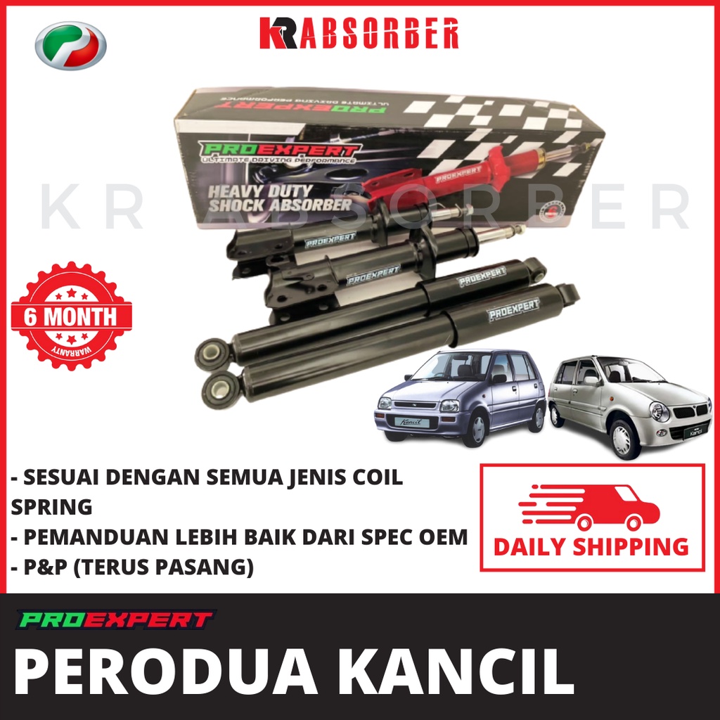 [Daily Ship] Kancil Absorber Proexpert-Standard-Suspention-Coil Spring ...