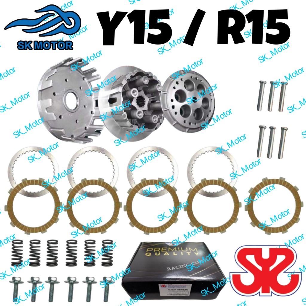SYS PREMIUM (Full Set) Yamaha Y15ZR Y15 YSUKU R15 FZ150 Clutch Set ...