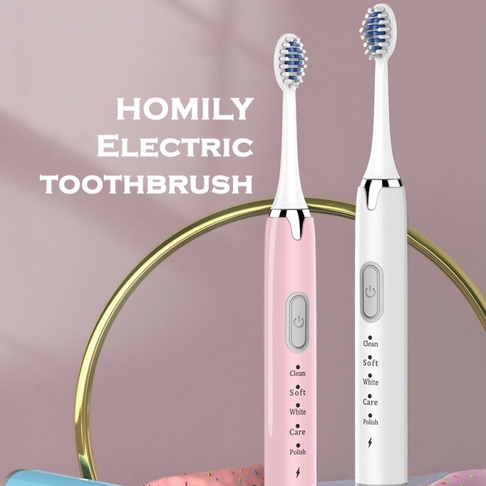 [READY STOCK🔥] Ultrasonic Sonic Electric Toothbrush / USB Rechargeable ...