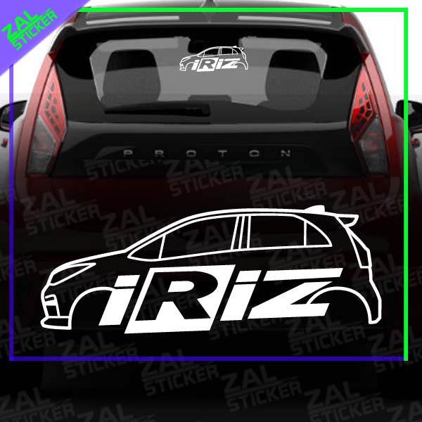* CAR STICKER IRIZ PROTON | Shopee Malaysia
