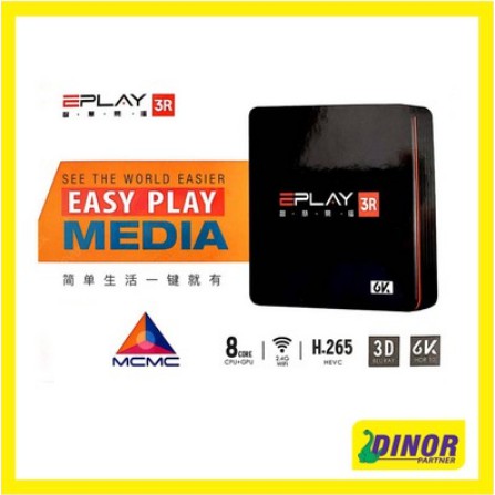 EPLAY 3R 6K HDR TVBOX | Shopee Malaysia
