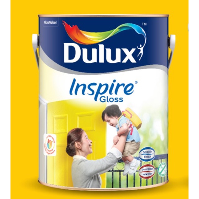 [💯ORIGINAL] 1LT ICI Dulux Inspire Gloss Paint for Wood & Metal (Cat ...