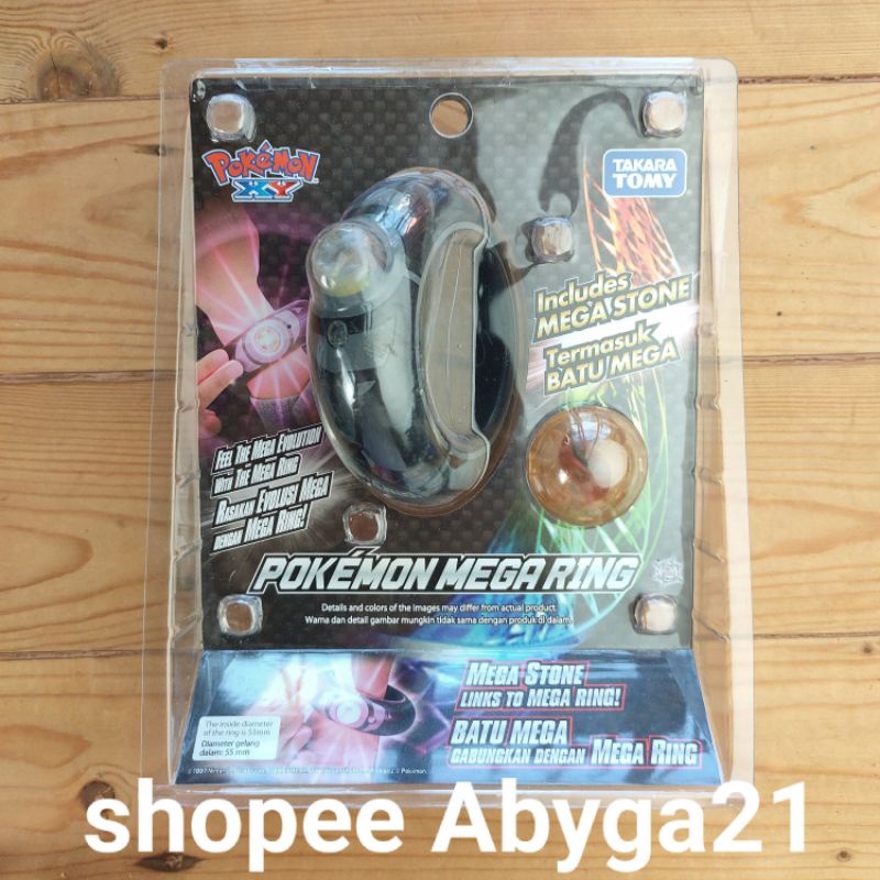 Pokemon xy mega ring and stone original takara tomy | Shopee Malaysia