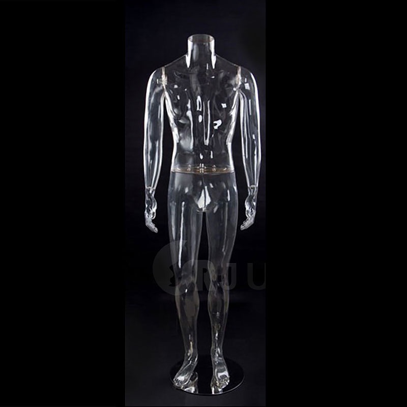 EL-Transparent Model Full Body Cutting Men's Half-Body Women's Clothing ...