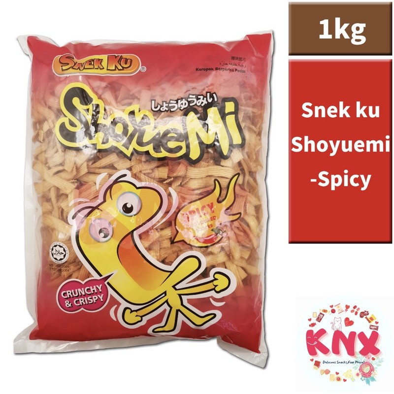 Snek Ku Shoyuemi Hot Spicy / Black Pepper / Original / Seaweed 1kg ...