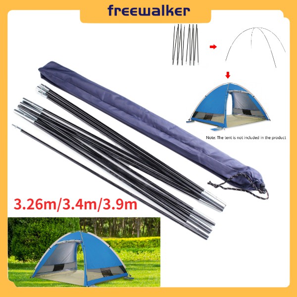 freewalker Tent Rod Glass Fiber Replacement Tent Pole Kit Collapsible ...