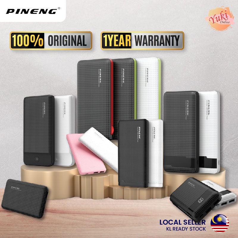 PINENG Powerbank Fast Charging Power Bank PN939 PN856PD PN956 PN958 ...