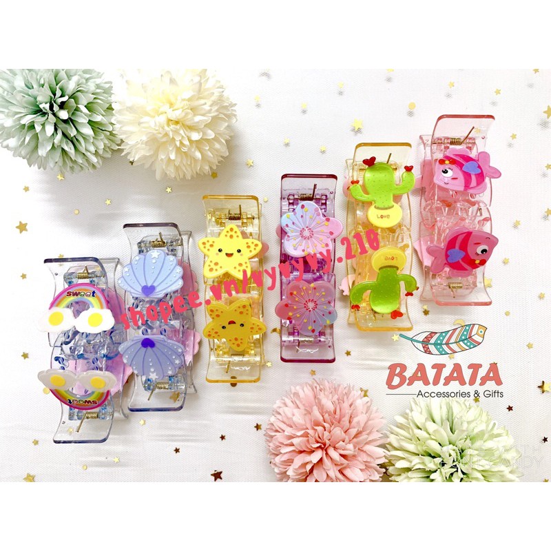 Transparent Crab Clip Clip Super Cute Sharp Sea Creatures | Shopee Malaysia