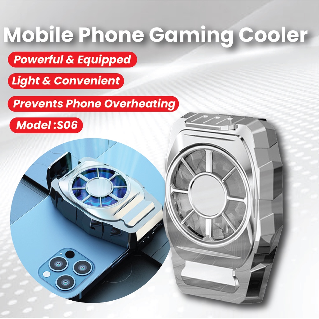 G2 Mobile Phone Radiator Game Handle Mini Controller With Cooling Fan ...