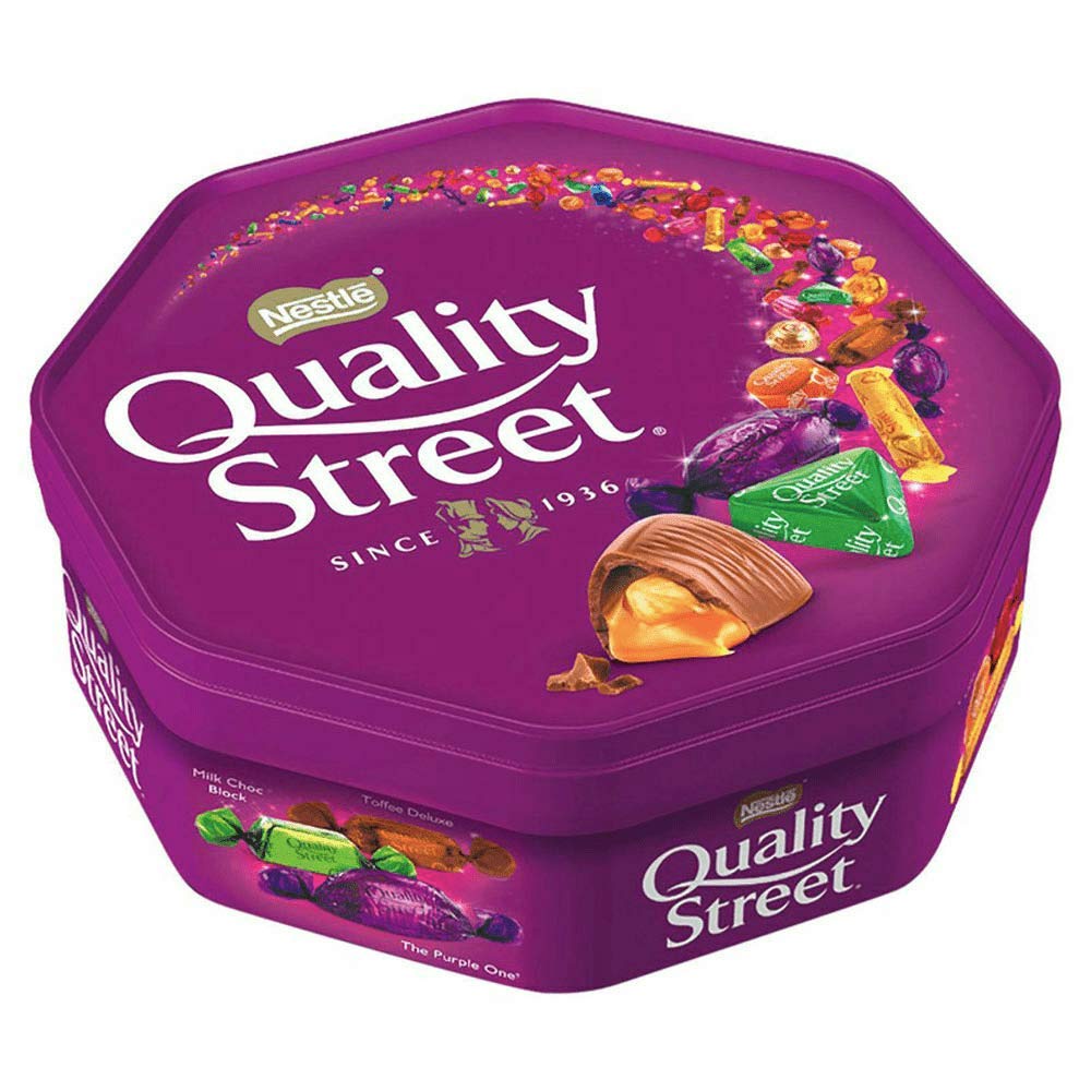 Nestle Quality Street 650g Tub of Assorted Wrapped Chocolates | Shopee ...