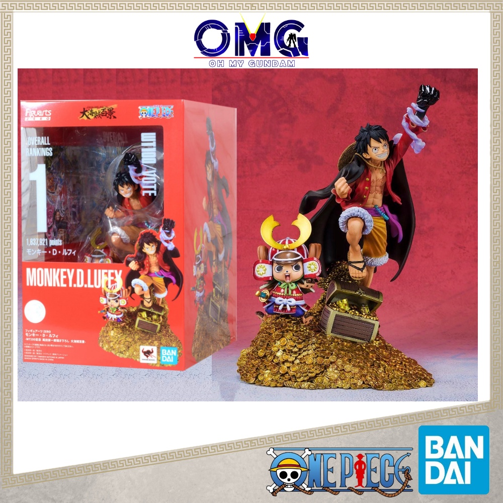 Bandai Tamashii Figuarts Zero Monkey D Luffy One Piece - WT100 Anniversary Daikaizoku Hyakkei ...