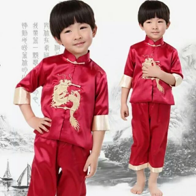 📢📢📢READY STOCK👑Traditional kids boy Cheongsam👑 | Shopee Malaysia