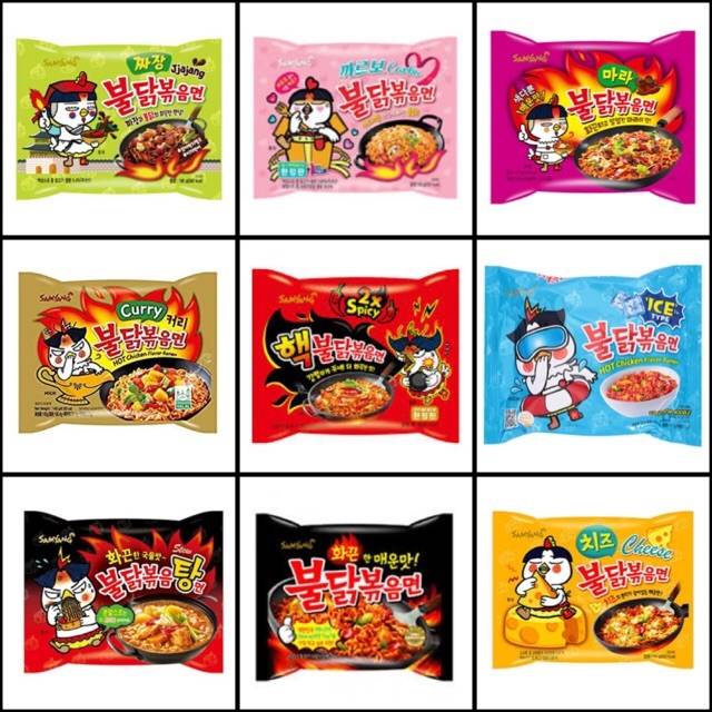 MANY-MANY !!! Samyang Instant Noodles Assorted | Shopee Malaysia