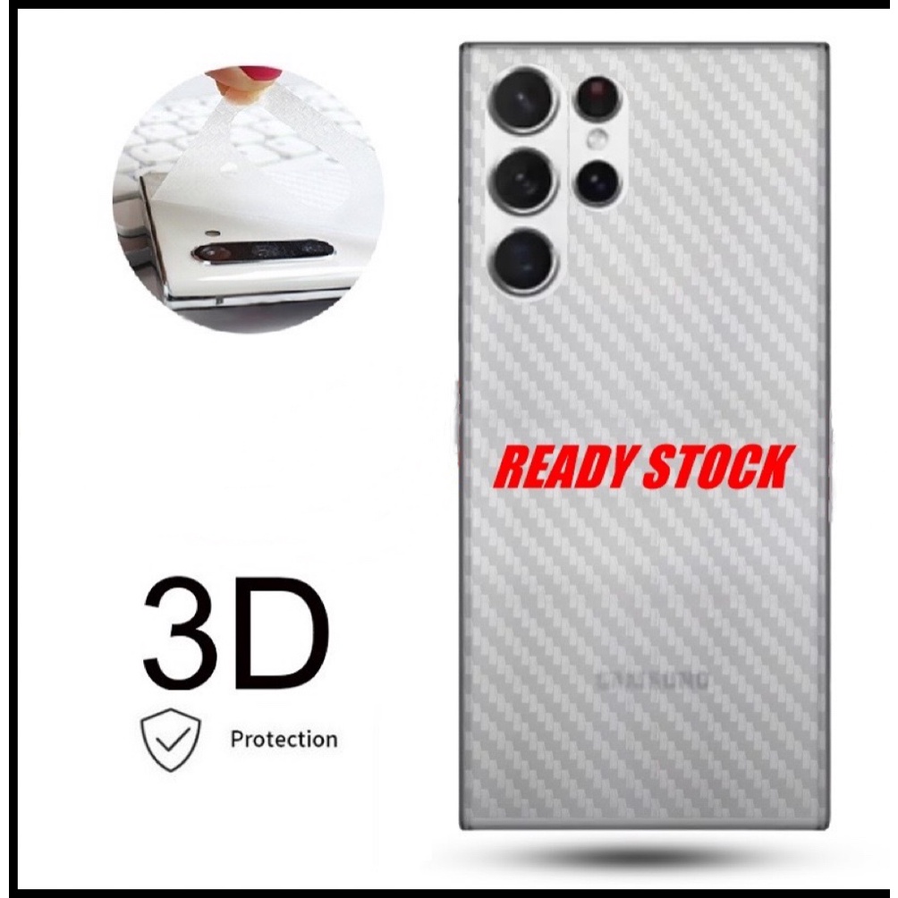 SAMSUNG GALAXY S22 ULTRA/SAM S23/SAM S23 PLUS/SAM S23 ULTRA Back Carbon ...