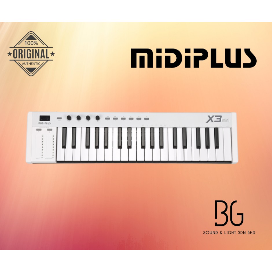 MIDIPlus X3 Mini 37-Key MIDI Keyboard | Shopee Malaysia
