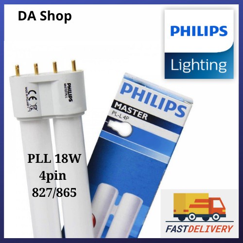 Philips // FSL PLL 18w 4pin Lamp (827 WARM WHITE // 840 COOL WHITE // 865 DAYLIGHT) can add ...