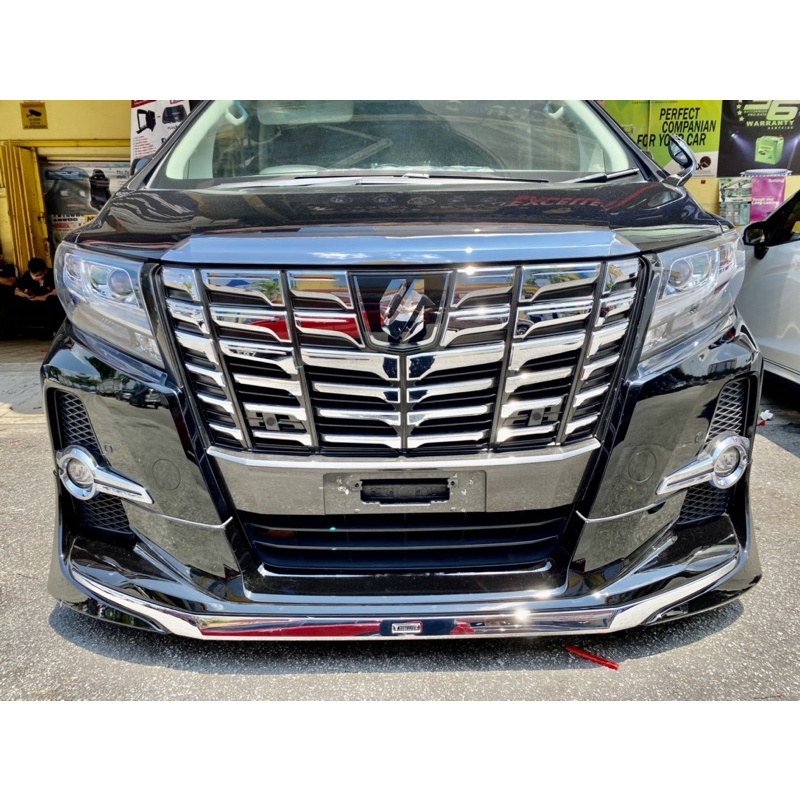 Toyota alphard agh30 2015 2016 2017 Modellista front rear skirt lip agh ...