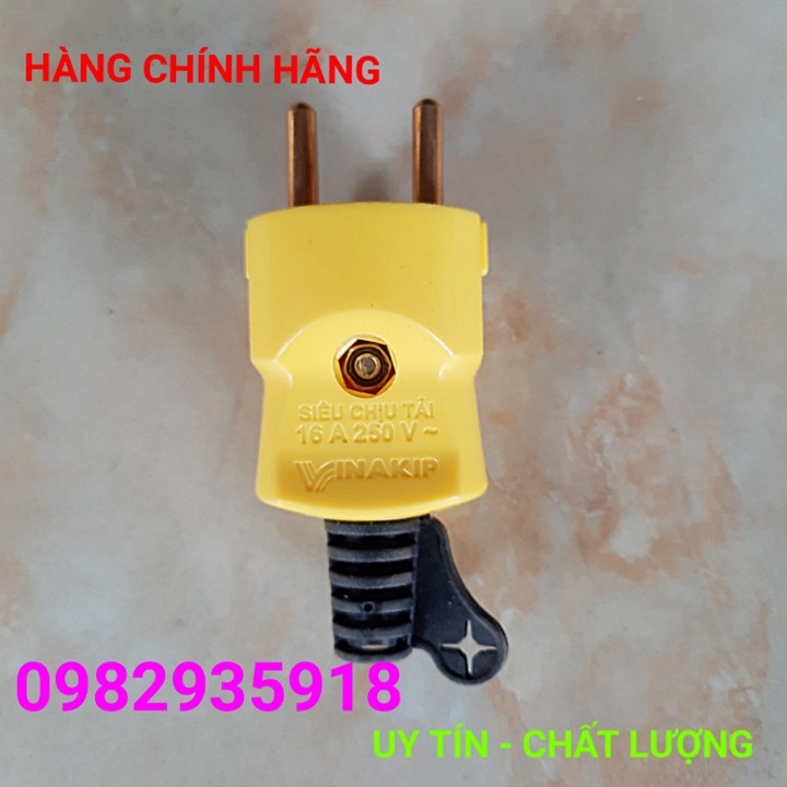 Vinakip 16A 250V super load-bearing plug + shatterproof and heat ...