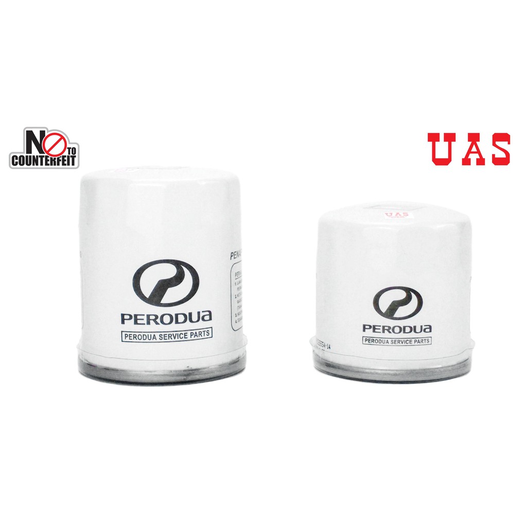 PERODUA OIL FILTER 15601-00R01000/ 15601-00R02 FOR AXIA, BEZZA, VIVA ...