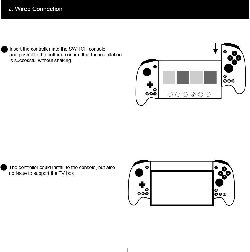 MOBAPAD M6 Gemini Wireless Gamepad For Nintendo Switch Joycon Joy Con ...