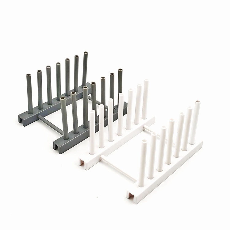 Mini Plastic Plate Holder 6 Plates Fit Holder Drying Rack Bekas Susun ...
