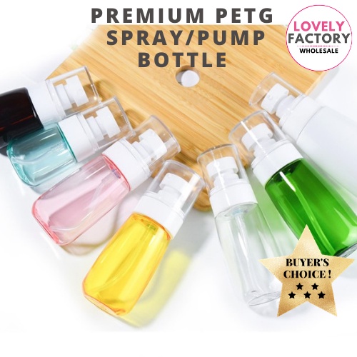 30ML / 60ML / 100ML UPG Lotion / Mist Spray Travel Skincare Bottle ...