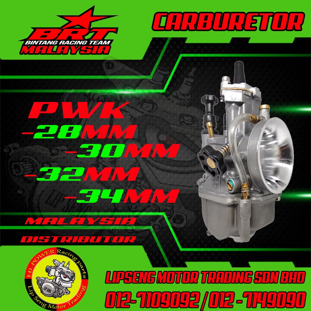 CARBURETOR RACING BRT (PWK - POWER JET SUPER FLOW) RACING CARBURETOR ...