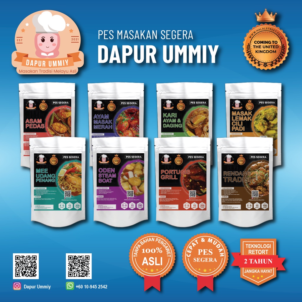PES MASAKAN SEGERA/ INSTANT PASTE DAPUR UMMIY | Shopee Malaysia
