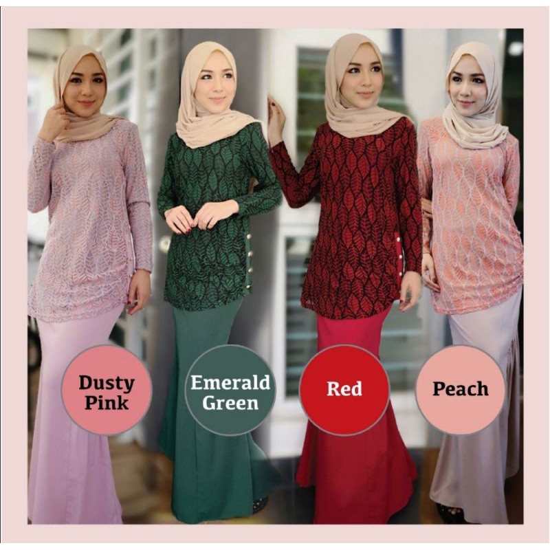 [BUY 2PCS RM80] Baju Akad Nikah Sanding ZOE ARISSA Mini Kurung Modern ...