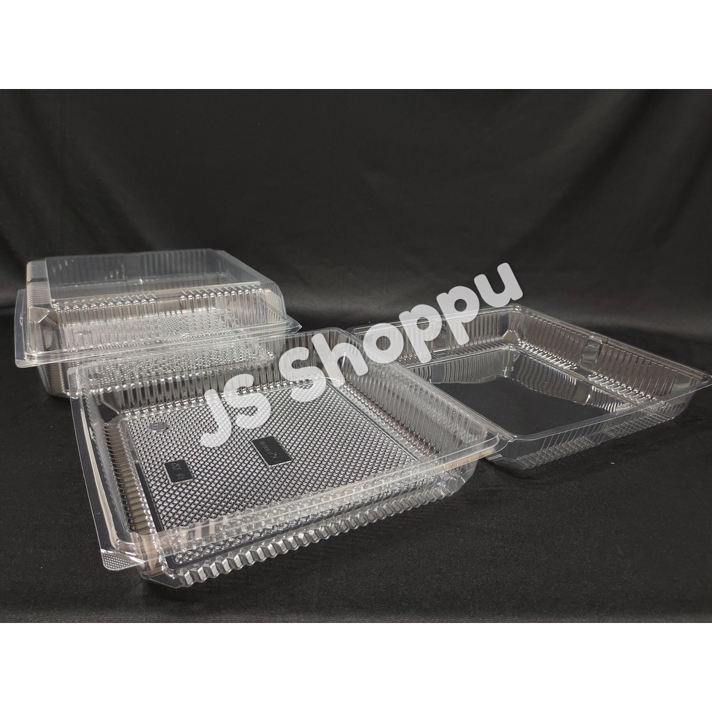 BENXON Kuih Container OPS BX125 / 10" / Plastic Clear Bakery Container ...