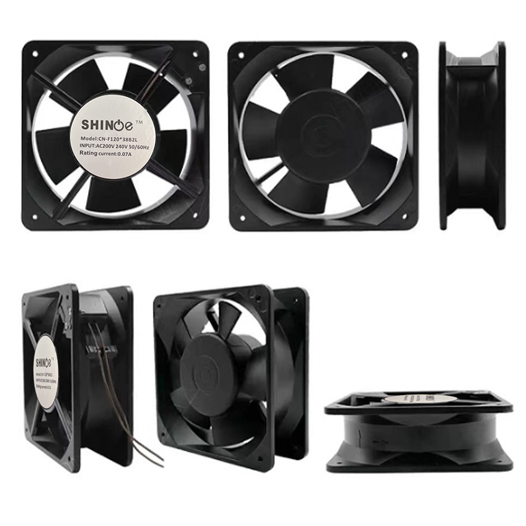 ATSSB Ventilation Fan For Server Rack Mount 12CM / 16CM 2 Wires Axial ...