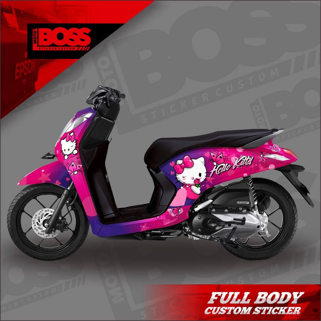 Honda Genio Full Body Decal Sticker Honda Genio Decal Sticker Honda ...