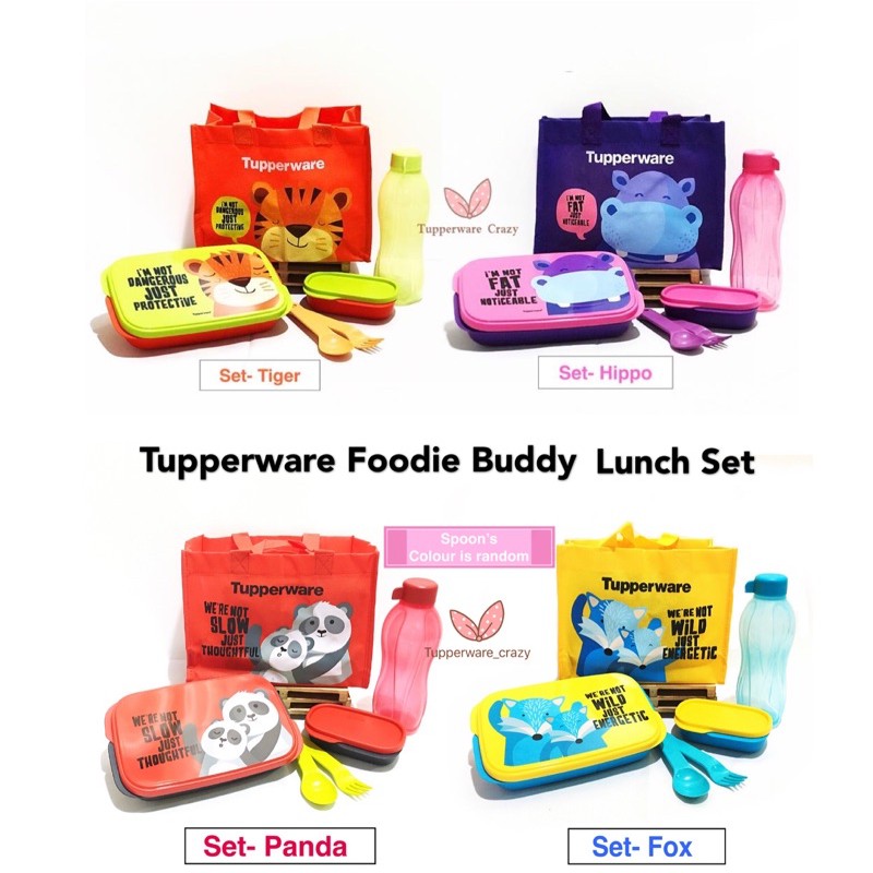 🔥Tupperware Foodie Buddy Lunch Set🔥 | Shopee Malaysia