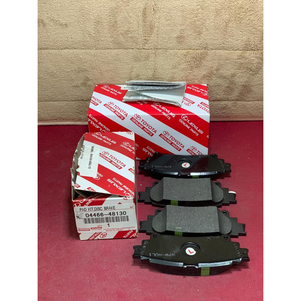 LEXUS RX350-GGL15 2008-2015 REAR BRAKE PAD (04466-48130 ) | Shopee Malaysia