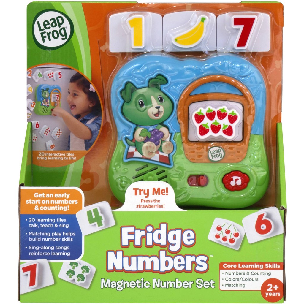 LeapFrog Fridge Numbers Magnetic Number Set | Shopee Malaysia