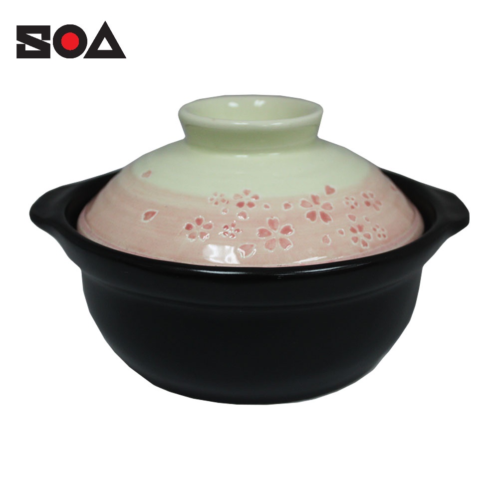 SOA IH Nabe Kitchenware [Sakura] Size 6 - For Induction Cooker / All ...